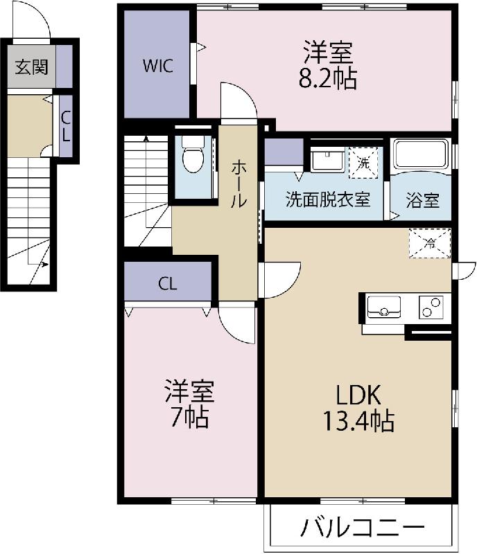 間取り「2LDK」の賃貸住宅情報 | しずなび